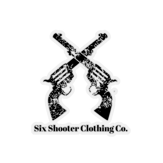 Six Shooter Clothing Brand Sticker | Six Shooter Gifts